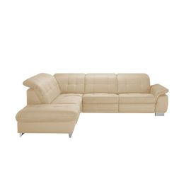 Lounge Collection Ecksofa Inka ¦ beige ¦ Maße (cm): B: 295 H: 85 T: