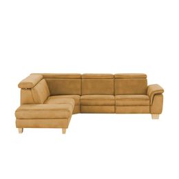 Mein Sofa bold Ecksofa Beata ¦ gelb ¦ Maße (cm): B: 270 H: 80 T: 233