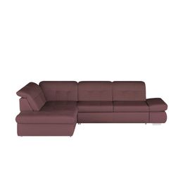 Lounge Collection Ecksofa Leder Spencer ¦ rot ¦ Maße (cm): B: 323 H: