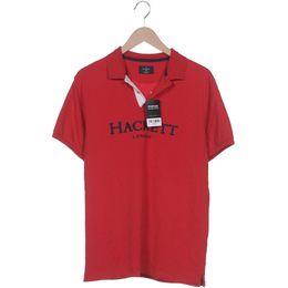 Hackett London Herren Poloshirt, rot, Gr. 52