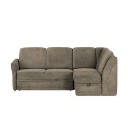 Polstermöbel Oelsa Polstermöbel Oelsa Ecksofa Luna ¦ braun ¦ Maße (cm): B: 229 H: 91 T: