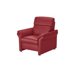 meinSofa Ledersessel Leder Manon ¦ rot ¦ Maße (cm): B: 98 H: 94 T: 92