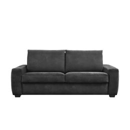 Höffner Schlafsofa Allegra ¦ schwarz ¦ Maße (cm): B: 207 H: 98 T: 87