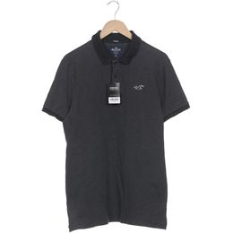 Hollister Herren Poloshirt, grau, Gr. 54