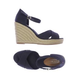 Tommy Hilfiger Damen Sandale, marineblau, Gr. 39