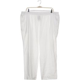 Ulla Popken Damen Stoffhose, weiß, Gr. 56