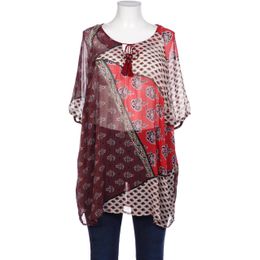 Ulla Popken Damen Bluse, bordeaux, Gr. 50