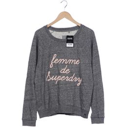 Superdry Damen Sweatshirt, grau, Gr. 44