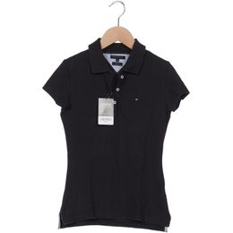 Tommy Hilfiger Damen Poloshirt, marineblau, Gr. 34