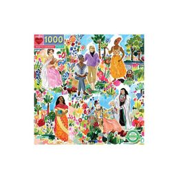 eeBoo Puzzle 1000 pcs - Poet's Garden