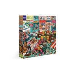 eeBoo Puzzle 1000 pcs - English Green Market