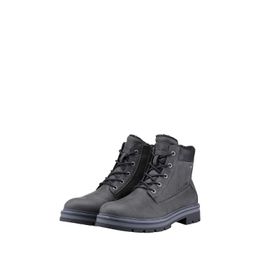 Tom Tailor Herren Unifarbene Stiefel, grau, Uni, Gr. 40