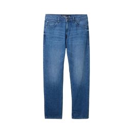 Tom Tailor Herren Comfort Straight Jeans, blau, Uni, Gr. 33/32