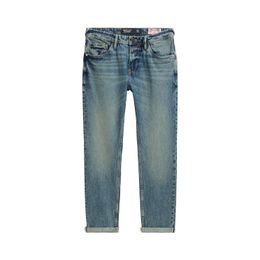 Tom Tailor Denim Herren Aedan Straight Jeans, blau, Uni, Gr. 31/36