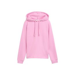 Tom Tailor Denim Damen Loose Fit Hoodie, rosa, Uni, Gr. XL