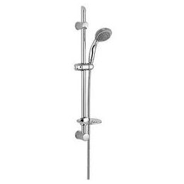 Evenes Brausethermostat-Set Ellu Brausestange 600 mm, Handbrause Ø 90 mm und Brauseschlauch, chrom - 93 975 39