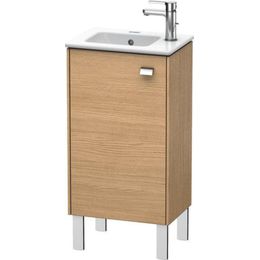 Duravit Brioso Waschtischunterbau stehend 42,0 x 28,9 cm, 1 Tür, Anschlag links, 1 Glasfachboden, für Waschtisch ME by Starck 072343