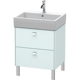 Duravit Brioso Waschtischunterbau stehend 58,4 x 45,9 cm, 2 Auszüge, inkl. Siphonausschnitt und Schürze, für Waschtisch Vero Air 235060