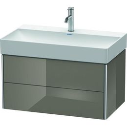 Duravit XSquare Waschtischunterbau wandhängend 78,4x46,0 cm, 2 Schubkästen, für Waschtisch DuraSquare 235380