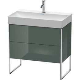 Duravit XSquare Waschtischunterbau stehend 78,4 x 46,0 cm, 2 Auszüge, für Waschtisch DuraSquare 235380