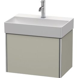 Duravit XSquare Waschtischunterbau Compact wandhängend 58,4x39,0 cm, 1 Auszug, für Waschtisch DuraSquare 235660