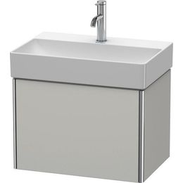 Duravit XSquare Waschtischunterbau Compact wandhängend 58,4x39,0 cm, 1 Auszug, für Waschtisch DuraSquare 235660