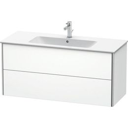 Duravit XSquare Waschtischunterbau wandhängend 121,0 x 47,8 cm, 2 Schubkästen, für Waschtisch ME by Starck 233612