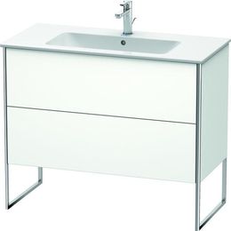 Duravit XSquare Waschtischunterbau stehend 101,0 x 47,8 cm, 2 Auszüge, für Waschtisch ME by Starck 233610