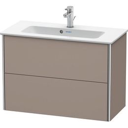 Duravit XSquare Waschtischunterbau Compact wandhängend 81,0x38,8 cm, 2 Schubkästen, für Waschtisch ME by Starck 234283