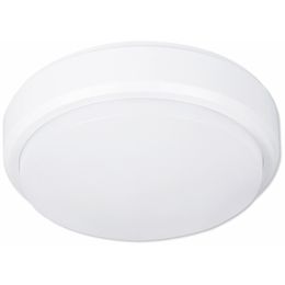 M&uuml;ller Licht M&Uuml;LLER-LICHT LED-Wand- und Deckenleuchte 20300538, 8W, 650 lm, 4000K, IP54, Bewegungsmelder, rund