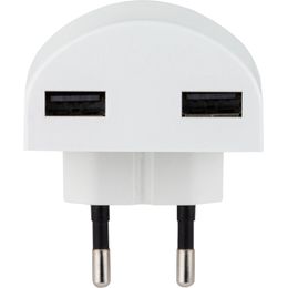 REV USB-Modul f&uuml;r Reisestecker Traveler, wei&szlig;