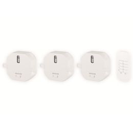 Smartwares&reg; SMARTWARES Lichtschalter-Set SH4-99557, 3x Einbauschalter + FB