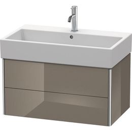 Duravit XSquare Waschtischunterbau wandhängend 78,4x 46,0 cm, 2 Schubkästen, für Waschtisch Vero Air 235080