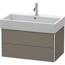 Duravit XSquare Waschtischunterbau wandhängend 78,4x 46,0 cm, 2 Schubkästen, für Waschtisch Vero Air 235080