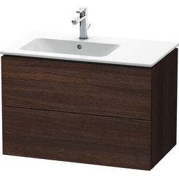 Duravit L-Cube Waschtischunterbau wandhängend 82,0 x 48,1 cm, 2 Schubkästen, für ME by Starck 234583 Becken links