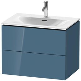 Duravit L-Cube Waschtischunterbau wandhängend LC6306, 720x481 mm, 2 Schubkästen, für Viu 234473