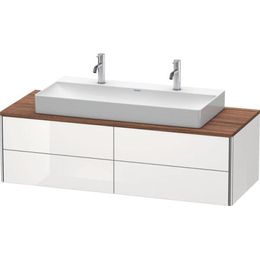 Duravit XSquare Waschtischunterbau wandhängend 140,0 x 54,8 cm, 4 Schubkästen, für Waschtisch Vero Air