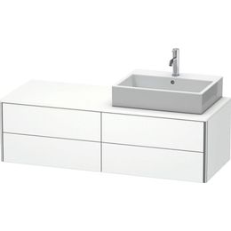 Duravit XSquare Waschtischunterbau wandhängend 140,0 x 54,8 cm, 4 Schubkästen