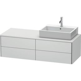 Duravit XSquare Waschtischunterbau wandhängend 140,0 x 54,8 cm, 4 Schubkästen