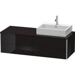 Duravit XSquare Waschtischunterbau wandhängend 140,0 x 54,8 cm, 4 Schubkästen