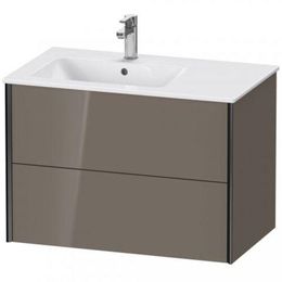 Duravit XViu 4158 Waschtischunterbau wandhängend, 2 Schubkästen, für Waschtisch Me by Starck 234583 Becken links, 810x480 mm