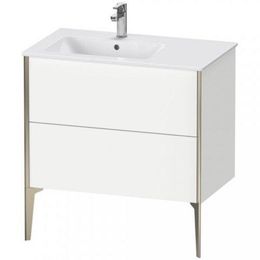 Duravit XViu 4486 Waschtischunterbau stehend, 2 Auszüge, für Waschtisch ME by Starck 234583 Becken links, 810x480 mm