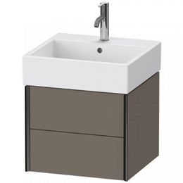 Duravit XViu 4333 Waschtischunterbau wandhängend, 2 Schubkästen, für Waschtisch Vero Air 235050, 484x454 mm