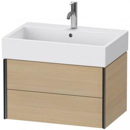 Duravit XViu 4335 Waschtischunterbau wandhängend, 2 Schubkästen, für Waschtisch Vero Air 235070, 684x454 mm