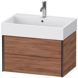 Duravit XViu 4335 Waschtischunterbau wandhängend, 2 Schubkästen, für Waschtisch Vero Air 235070, 684x454 mm