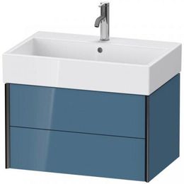 Duravit XViu 4335 Waschtischunterbau wandhängend, 2 Schubkästen, für Waschtisch Vero Air 235070, 684x454 mm