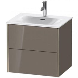 Duravit Durait XViu 4132 Waschtischunterbau wandhängend, 2 Schubkästen, für Waschtisch Viu 234463, 610x480 mm