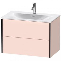 Duravit Durait XViu 4134 Waschtischunterbau wandhängend, 2 Schubkästen, für Waschtisch Viu 234483, 810x480 mm