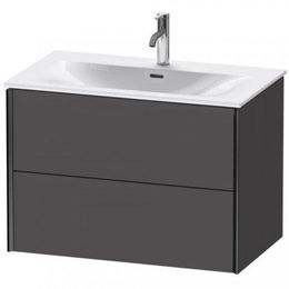 Duravit Durait XViu 4134 Waschtischunterbau wandhängend, 2 Schubkästen, für Waschtisch Viu 234483, 810x480 mm