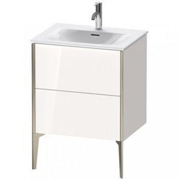 Duravit XViu 4300 Waschtischunterbau stehend, 2 Auszüge, für Waschtisch Viu 234463, 610x480 mm